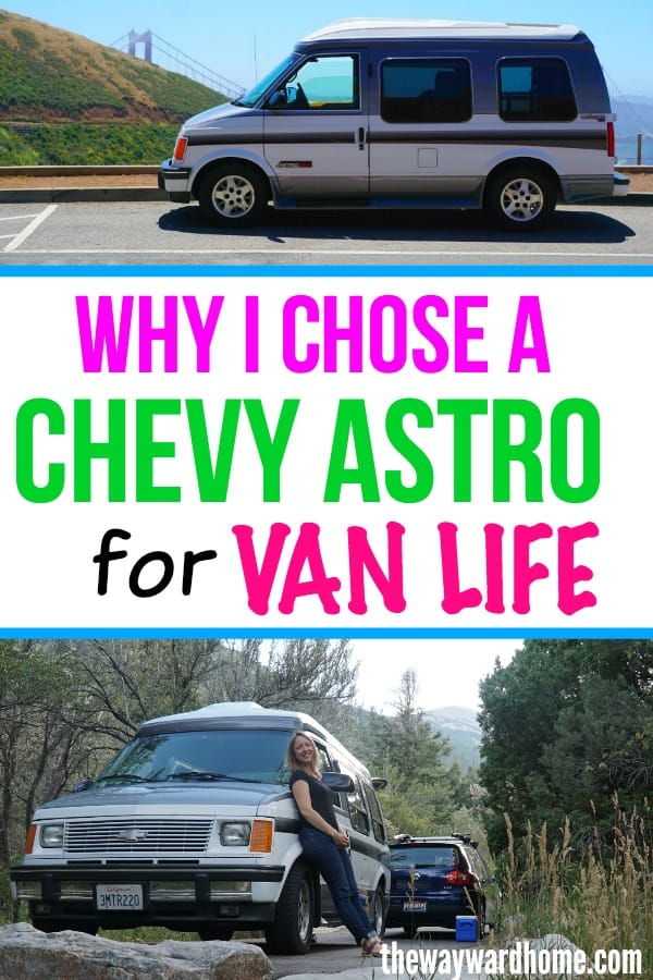 Chevy Astro Van: The perfect campervan for van life