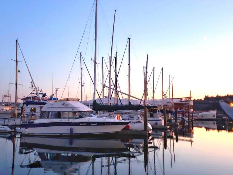 Why we chose a liveaboard trawler for boat life - The Wayward Home
