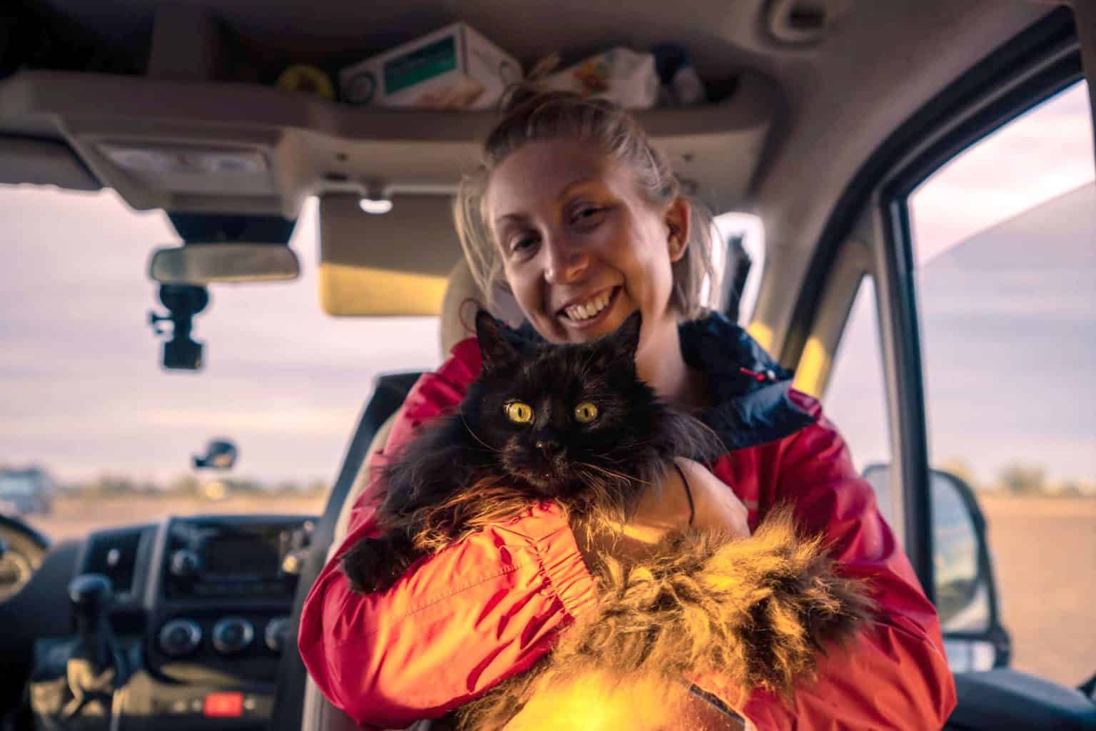 Van Life with a Cat: How a Campervan Breathed New Life into my Old Cat