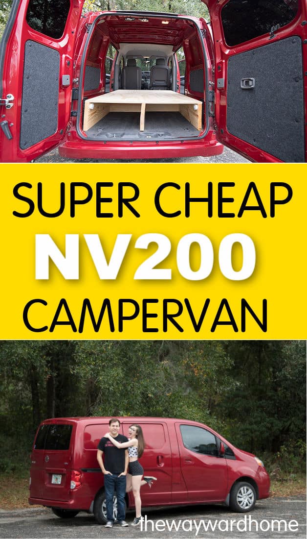 Couple Builds Super Cheap NV200 Camper - The Wayward Home