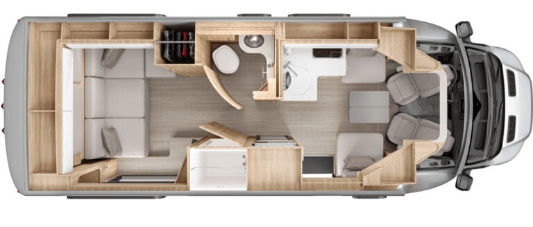 The Perfect Fit: 9 Smallest RVs with Shower and Toilet [Floorplans!]