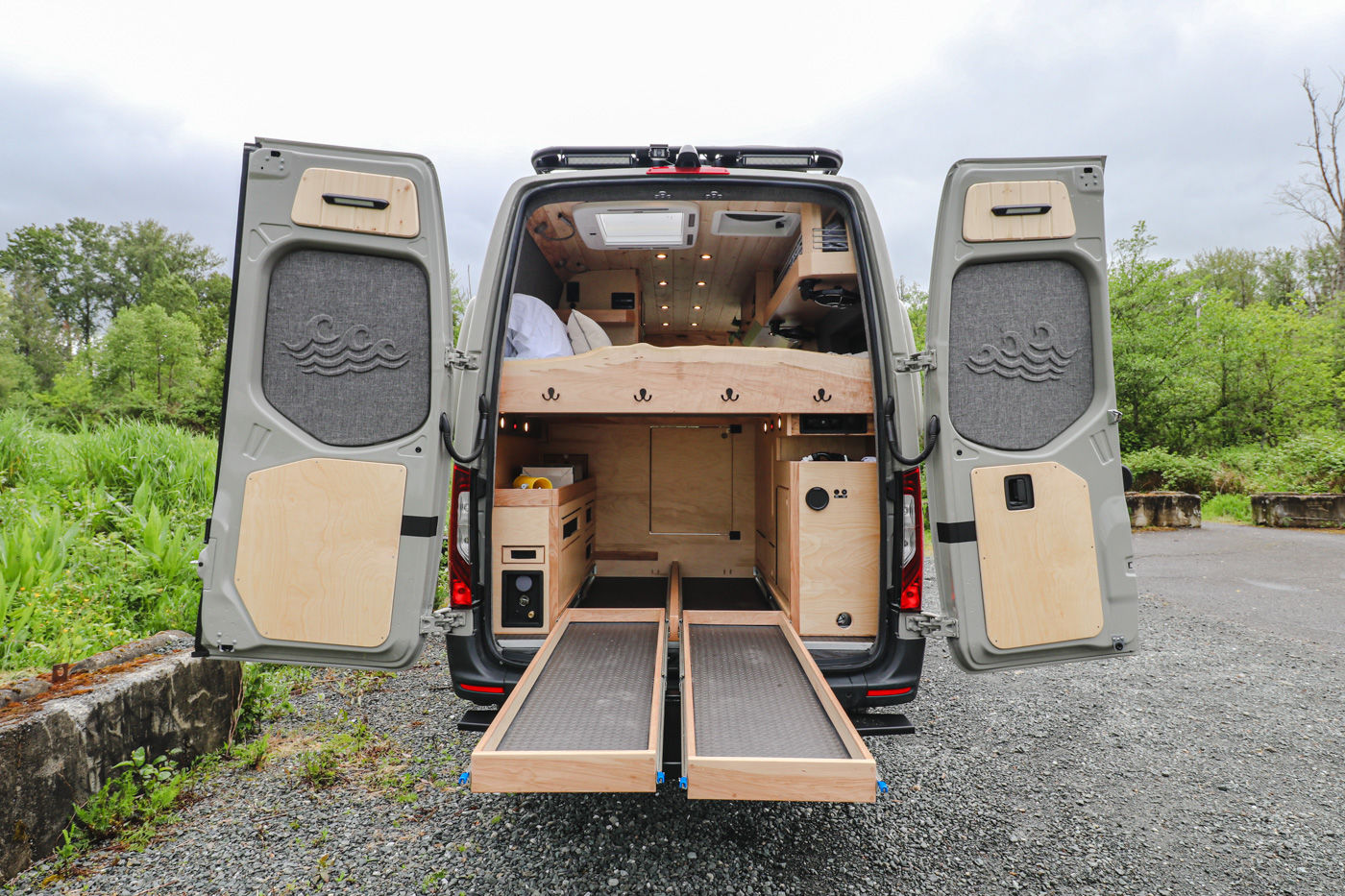 Sprinter Van Conversion Layouts - The Wayward Home