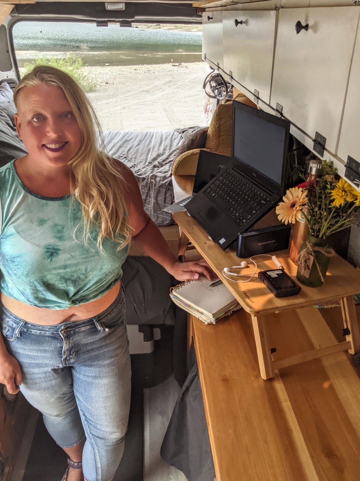 11 Ingenious Camper Van Office Ideas for Work on the Road