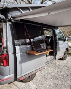 11 Ingenious Camper Van Office Ideas for Work on the Road