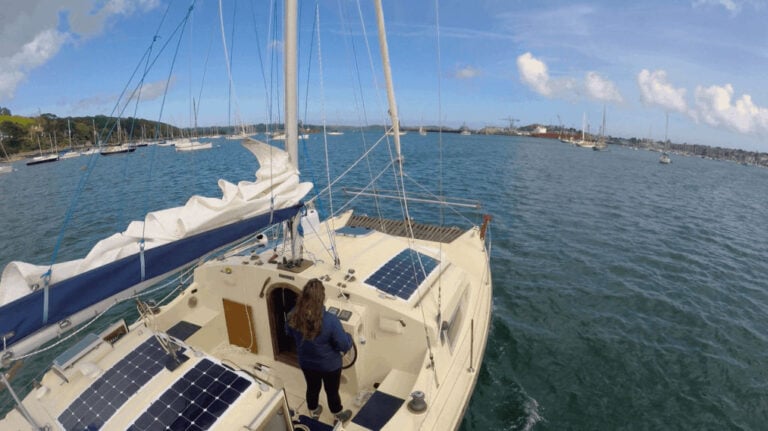 Couple Cruised on Their Heavenly Twins Catamaran for Cheap