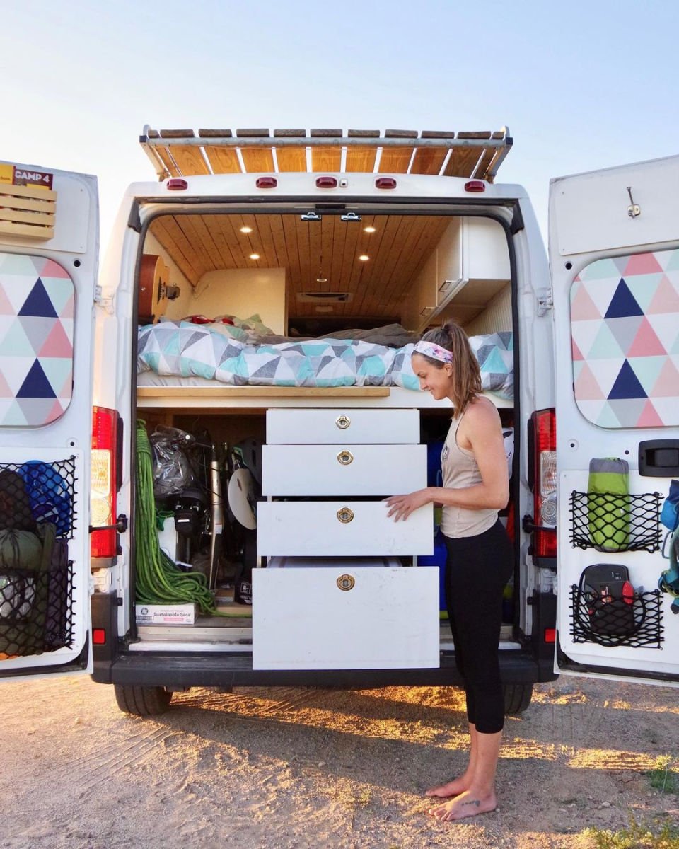 Fun and Functional Camper Van Storage Ideas