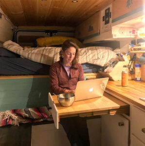 12 Smart and Stylish Campervan Table Ideas for Van Life - The Wayward Home