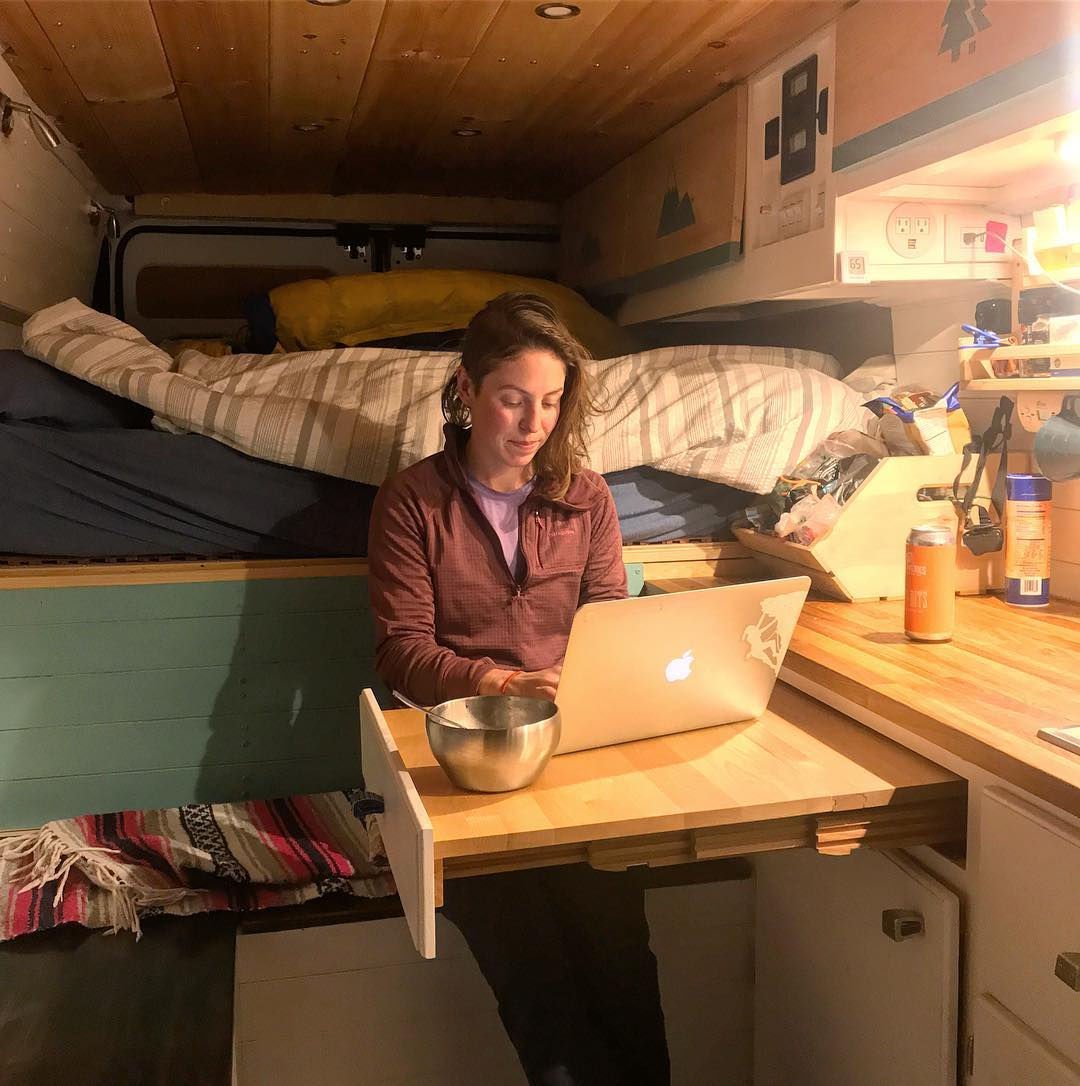12 Smart and Stylish Campervan Table Ideas for Van Life - The Wayward Home