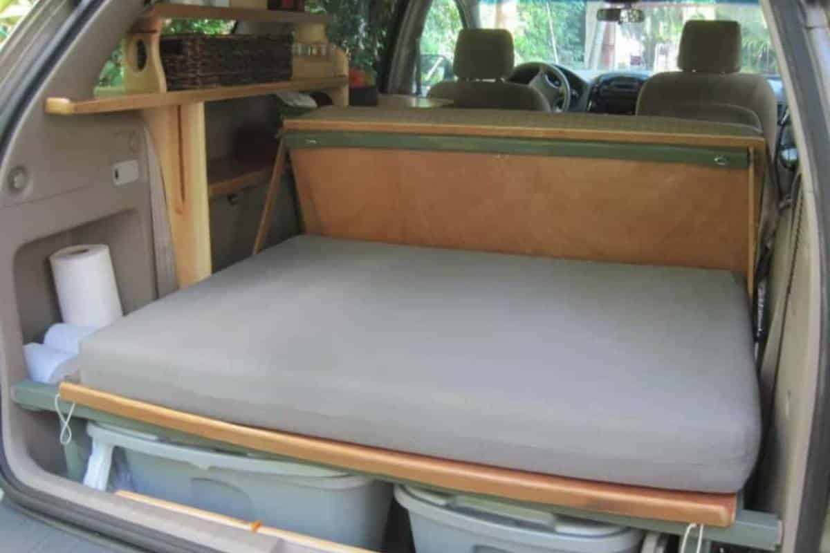 16 Genius Minivan Camper Interior Ideas To Inspire Your Conversion