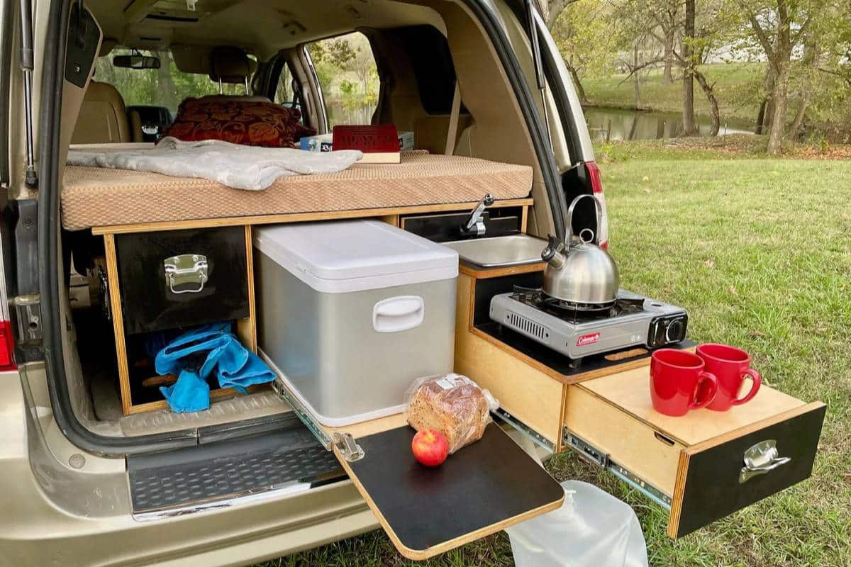 16 Genius Minivan Camper Interior Ideas To Inspire Your Conversion