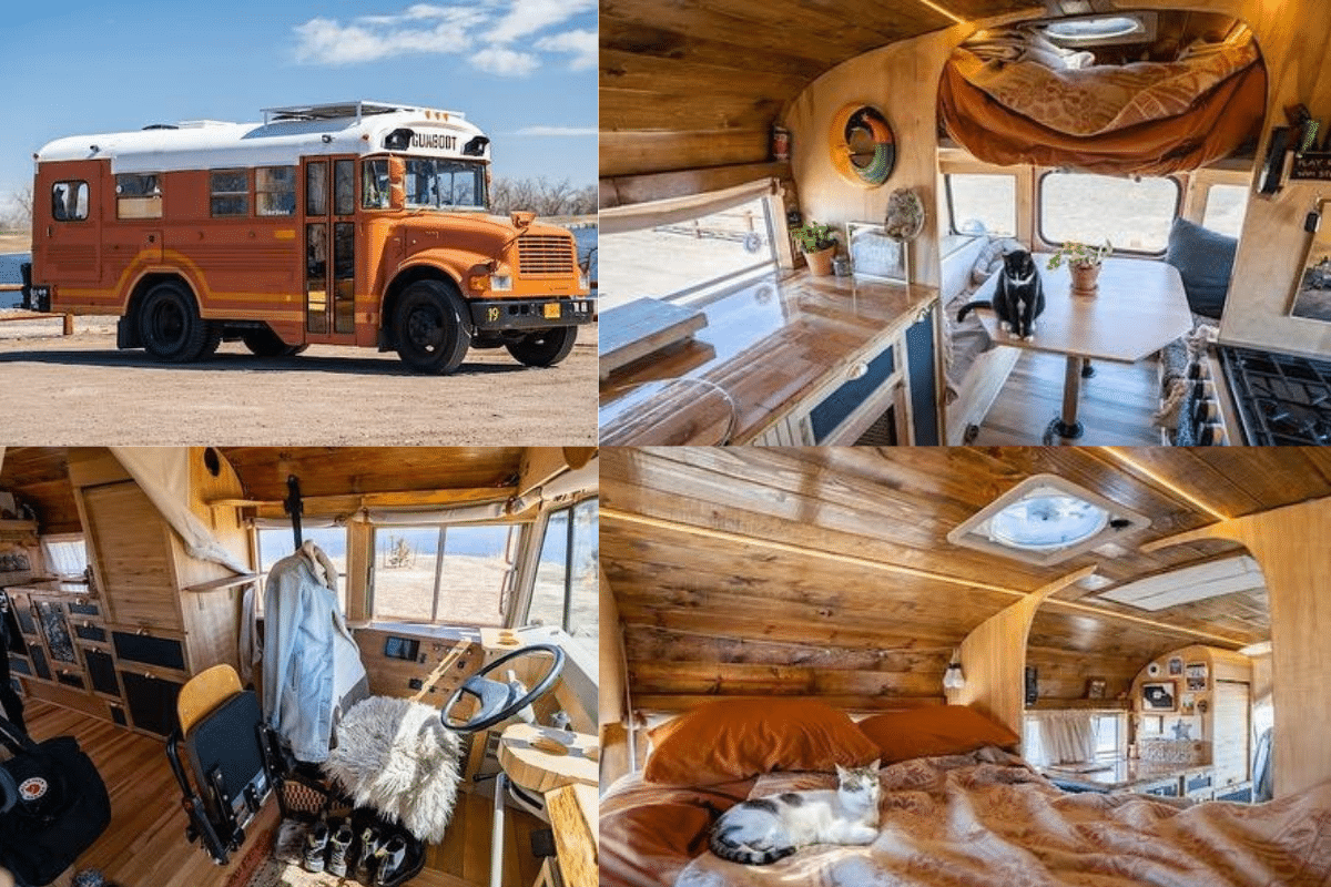 13 Amazing Short Bus Conversions You Have To See - The Wayward Home
