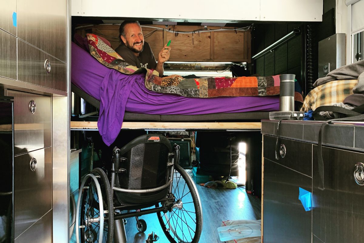 Van Life in a Wheelchair? This Man is Proof it's Possible - The Wayward ...