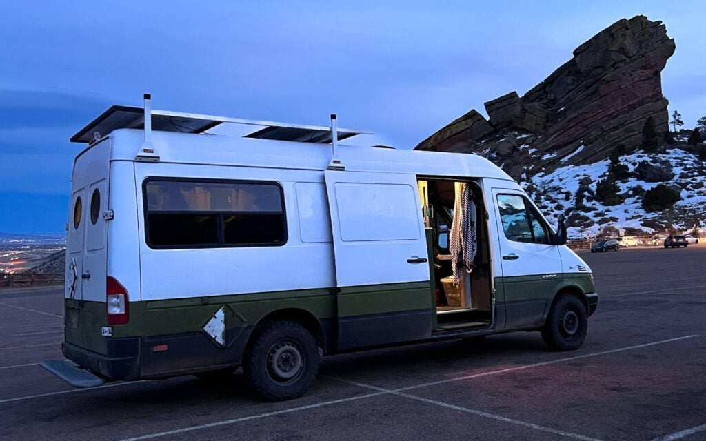 How Two Couples Converted Their T1N Sprinter Vans into Full-Time Homes