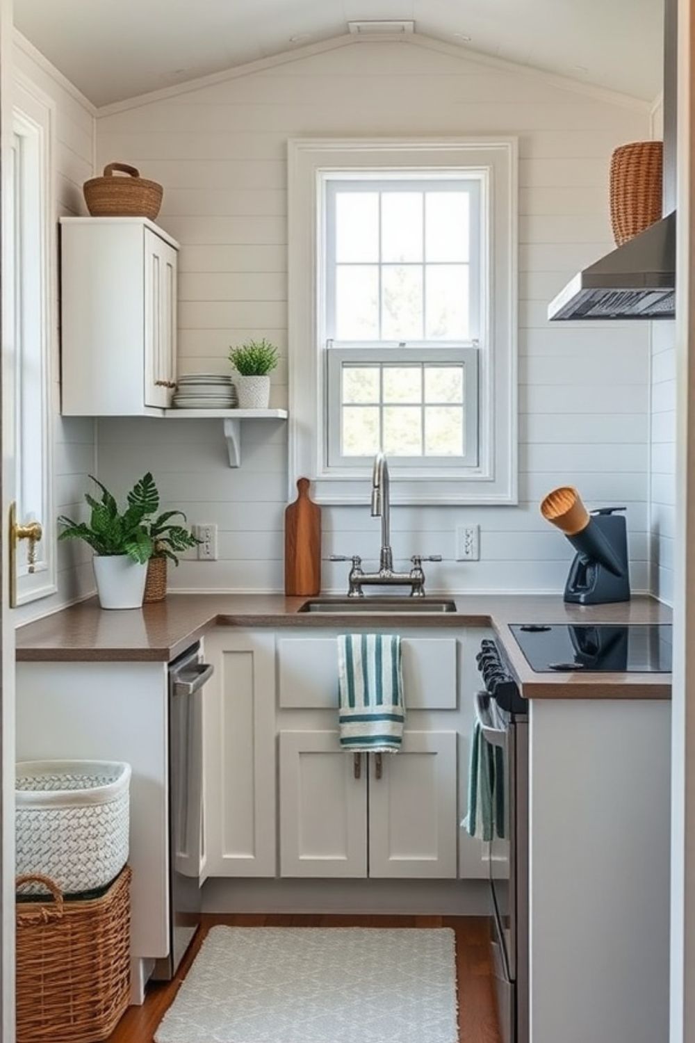 13 Inspiring Coastal Tiny House Interior Design Ideas - The Wayward Home