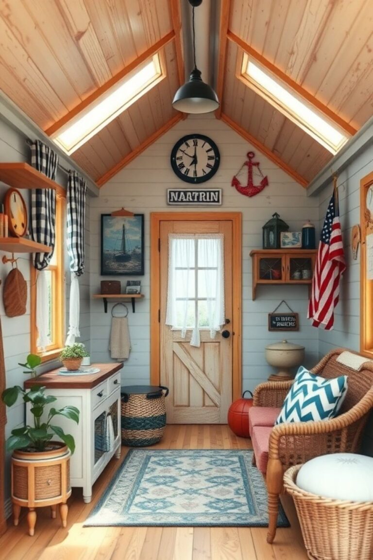 13 Inspiring Coastal Tiny House Interior Design Ideas - The Wayward Home